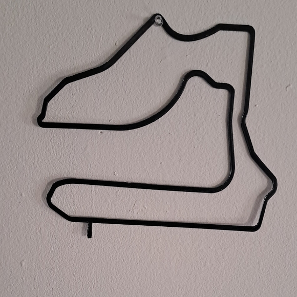 Wall Decor | Wall Art Racing Track And Car Silhouettes | Poshmark